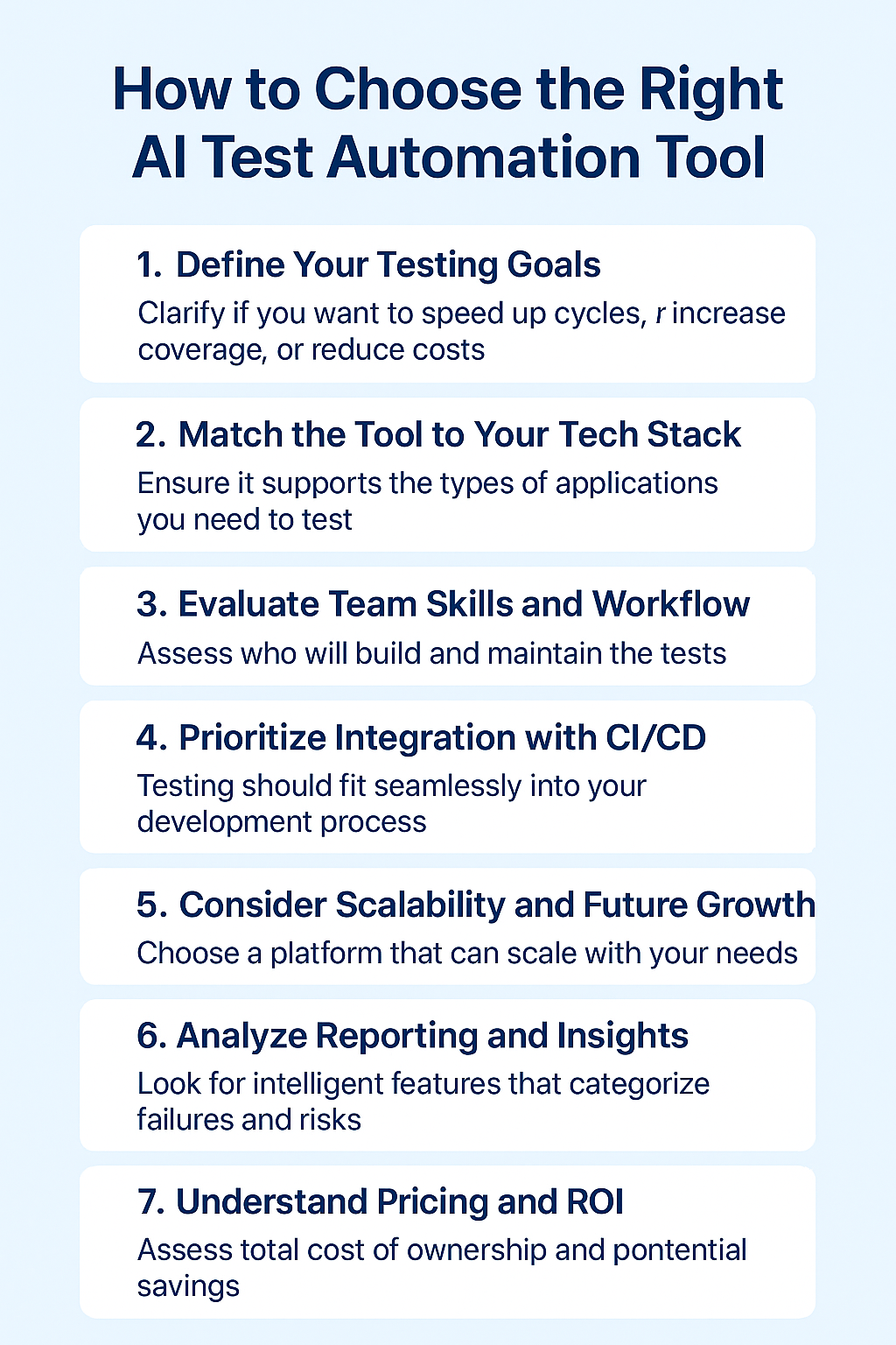 10 Best AI Based Test Automation Tools in 2025